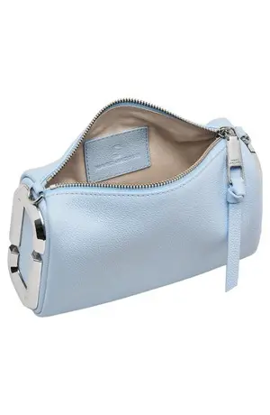 Marc Jacobs The Leather Snapshot Shoulder Bag - Cloud Blue