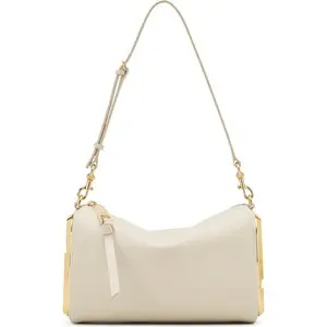 Marc Jacobs The Leather Snapshot Shoulder Bag - Cloud White