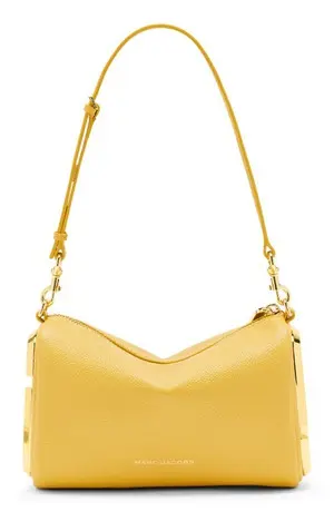 Marc Jacobs The Leather Snapshot Shoulder Bag - Daffodil