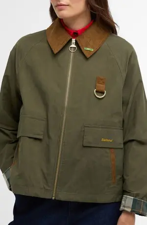 Barbour Icons Spey Water Repellent Jacket - Ivy Green/ancient