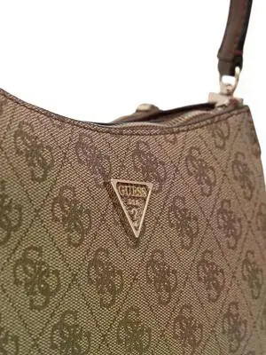 Guess Monogram-print Shoulder Bag