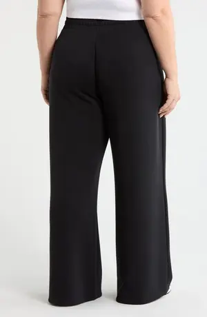 Zella Soft Luxe Wide Leg Pants - Black