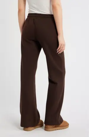 Bp. Baggy Flare Leg Sweatpants - Brown Coffee