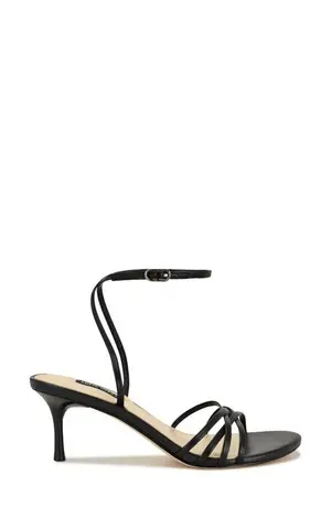 Nine West Gazey Ankle Strap Sandal - Black