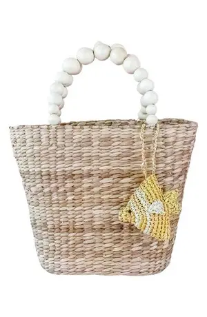 LIKHA Fish Raffia Bag Charm