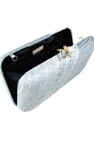 LIKHA Two-weave Clutch - Misty Grey