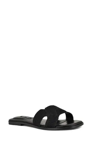 Nine West Gammy Slide Sandal - Black