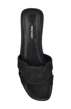 Nine West Gammy Slide Sandal - Black