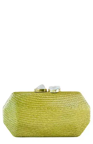 LIKHA Solid Octagon Clutch - Matcha