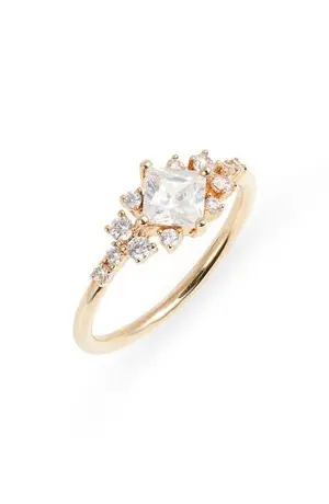 CHILD OF WILD Delia Cubic Zirconia Ring - Gold