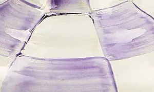 MACKENZIE-CHILDS Check Candlestick Holder - Violet