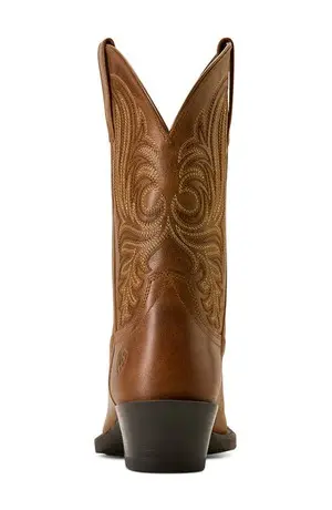 Ariat Sport Lawman Square Toe Cowboy Boots - Brown