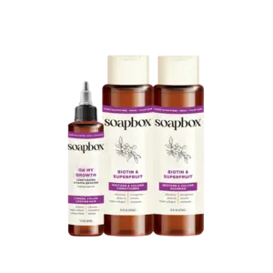 SOAPBOX Biotin & Superfruit Restore & Volume Haircare Essentials - One-color