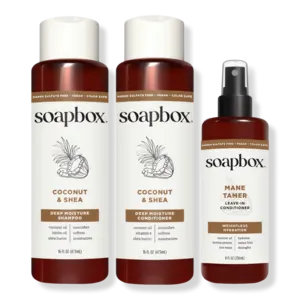 SOAPBOX Coconut & Shea Deep Moisture Haircare Essentials - One-color