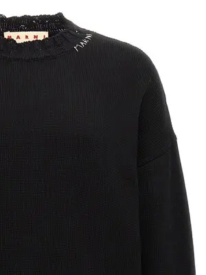 Marni Sweater With Antiqued Knit Details