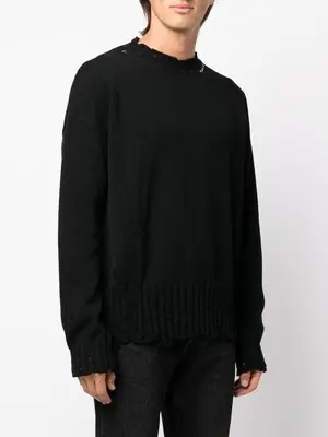 Marni Sweater With Antiqued Knit Details