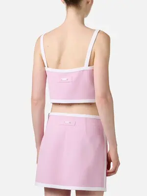 Iceberg Cropped Fit Top