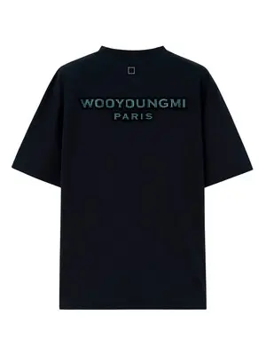 WOOYOUNGMI T-shirt With Logo - Blue
