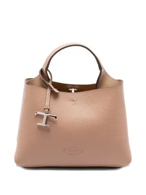 TOD'S Leather Micro Tote Bag - Pink