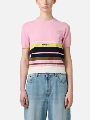 Iceberg Cotton Striped T-shirt