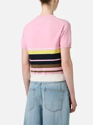 Iceberg Cotton Striped T-shirt