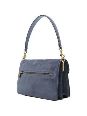 COACH Tabby Suede Leather Shoulder Bag - Blue