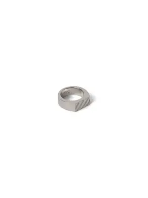 Off-White Diag Band Ring