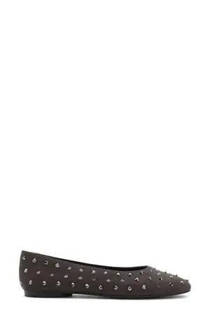 Mango Studded Ballet Flat
