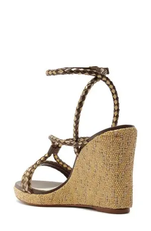 ALEXANDRE BIRMAN Elba Ankle Strap Wedge Sandal