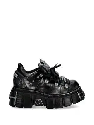 NEW ROCK Platform Lace-up Sneakers