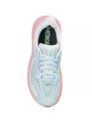 HOKA® Clifton 10 Logo-detail Lace-up Sneakers - Blue