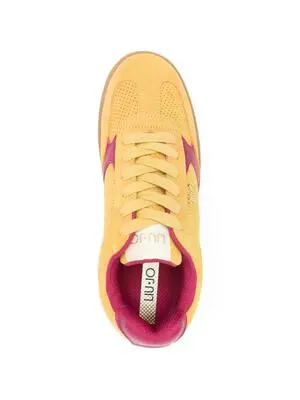 Liu Jo Cutout Leather Sneakers