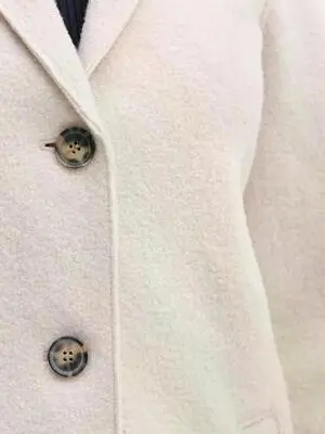 OUI Mayson Single-breasted Coat - Neutrals