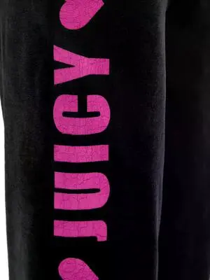 Juicy Couture Drawstring-waist Flared Leg Track Pants