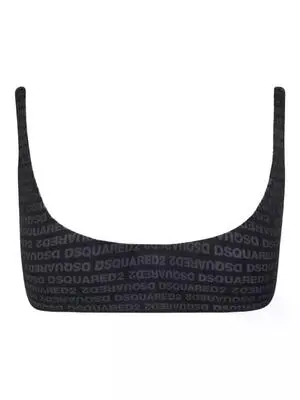 Dsquared2 Logo-print Bikini Top