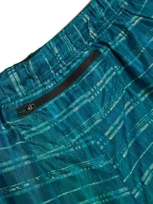 ALEX ZONO Checked Booty Shorts