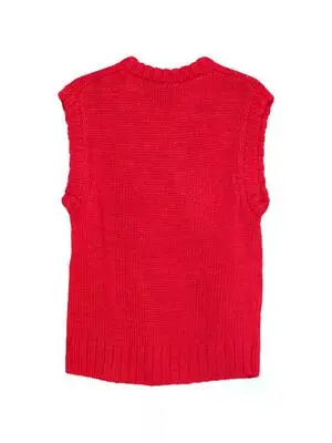 BILLIONAIRE BOYS CLUB Running Dog V-neck Vest