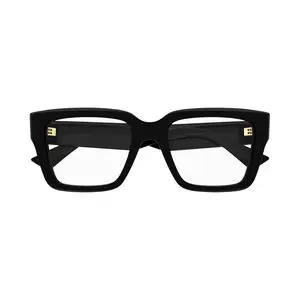 Bottega Veneta Square Frame Eyeglasses - Black