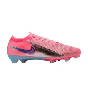 Nike Vini Jr. X Mercurial Vapor 16 Elite Firm Ground Soccer Cleat Pink