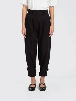 TWINSET Buckled Cuffed Trousers
