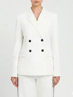 TWINSET Double-breasted Viscose Blazer