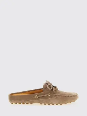TOD'S Gommino Suede Mules - Brown