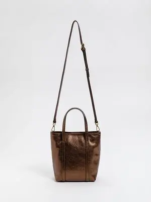 TWINSET Leather Tote Bag With Charm