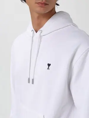 AMI Paris Hoodie - White