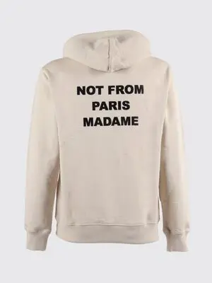 Drole De Monsieur Cotton Hoodie - Yellow Cream