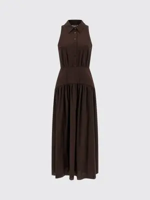 Staud Midi Dress - Brown