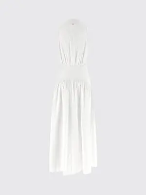 Staud Sleeveless Collared Midi Dress