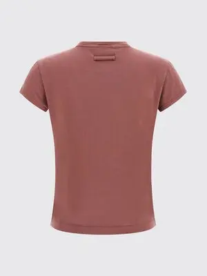 JEAN PAUL GAULTIER Organic Cotton Crewneck T-shirt - Burgundy