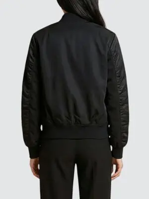 BLAUER. Polyester Bomber Jacket