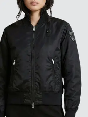 BLAUER. Polyester Bomber Jacket